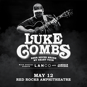 Luke Combs Red Rocks Amphitheatre