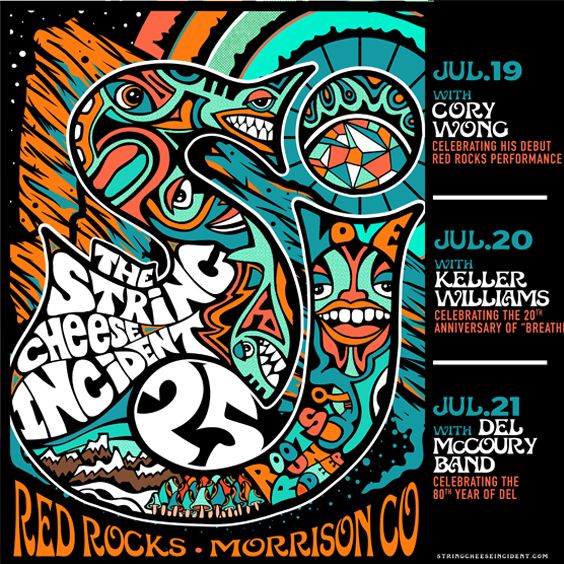 The String Cheese Incident Red Rocks Amphitheatre