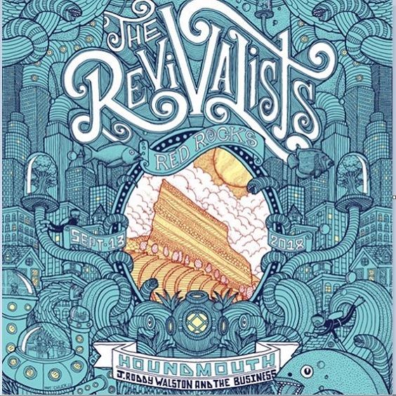 The Revivalists Red Rocks Amphitheatre