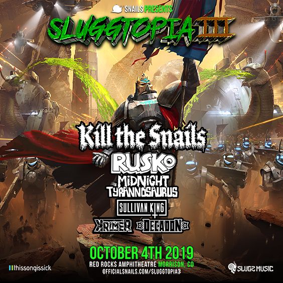 Kill The Snails, Snails, Kill the Noise Red Rocks Amphitheatre