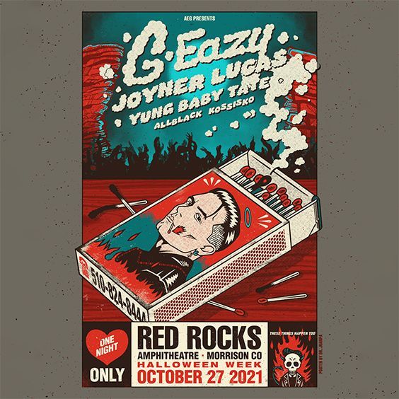 G-Eazy Red Rocks Amphitheatre
