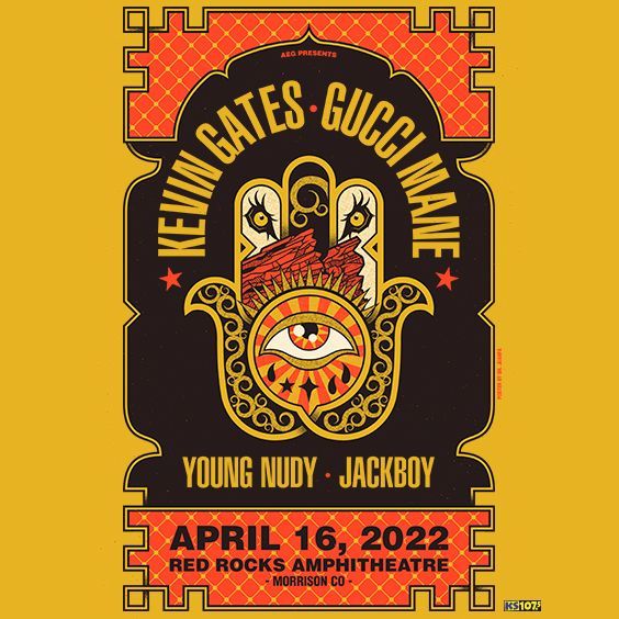 KEVIN GATES & GUCCI MANE Red Rocks Amphitheatre