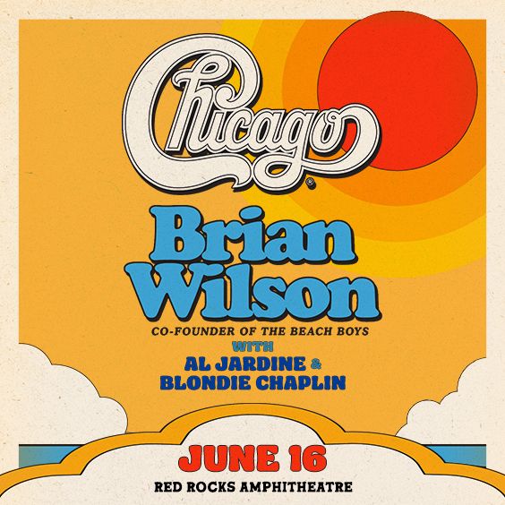 Chicago and Brian Wilson Red Rocks Amphitheatre