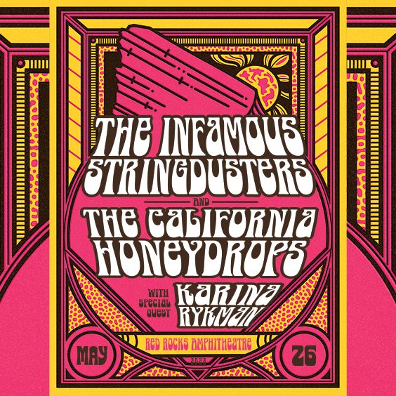 The Infamous Stringdusters & The California Honeydrops Red Rocks ...