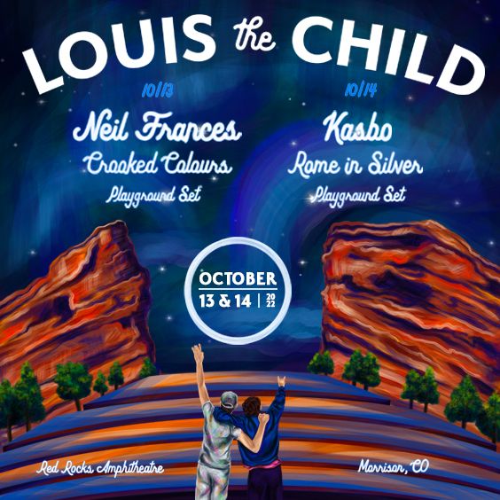 Louis The Child 10/13 Red Rocks Amphitheatre