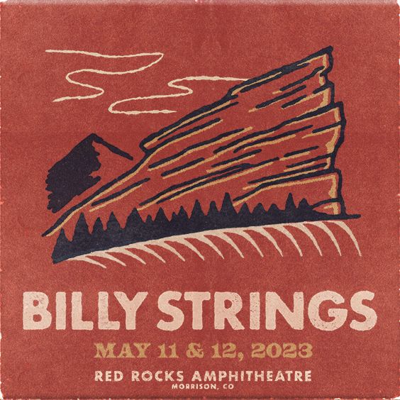 Billy Strings 5/12 Red Rocks Amphitheatre