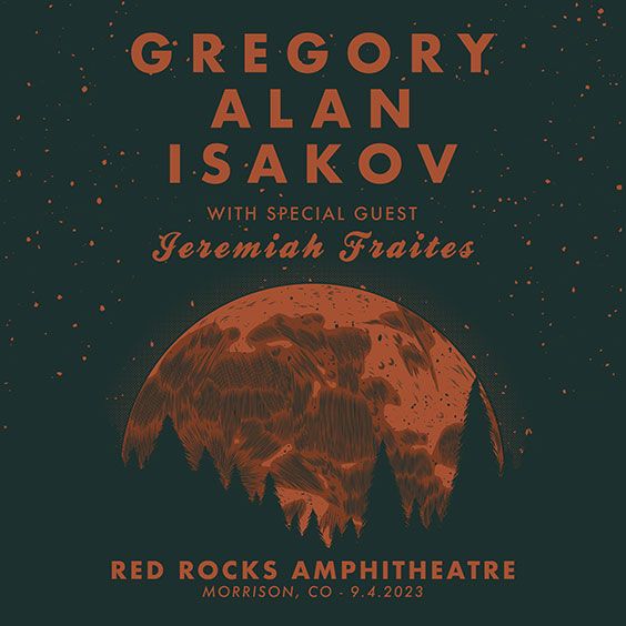 Gregory Alan Isakov Red Rocks Amphitheatre