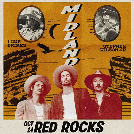 Midland – The Last Resort Tour Red Rocks Amphitheatre