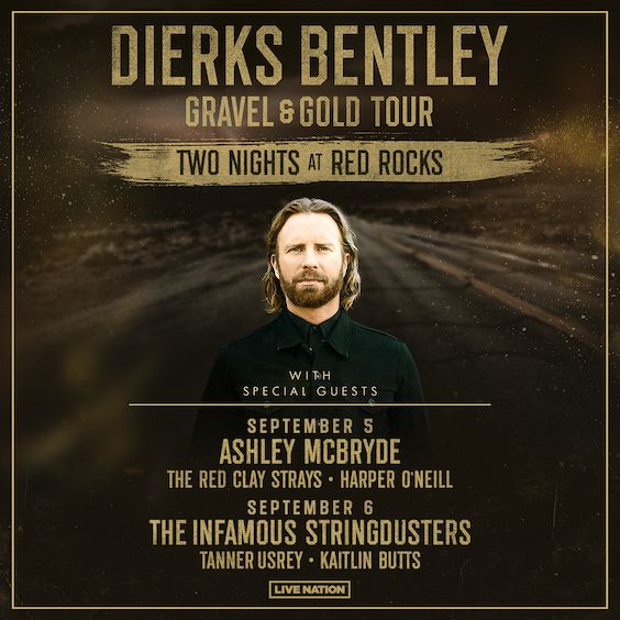 Dierks Bentley 9/6 Red Rocks Amphitheatre