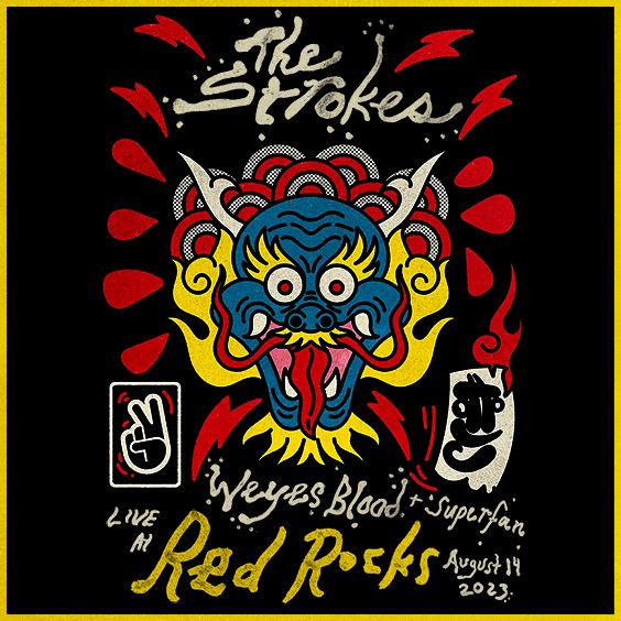 The Strokes Red Rocks Amphitheatre