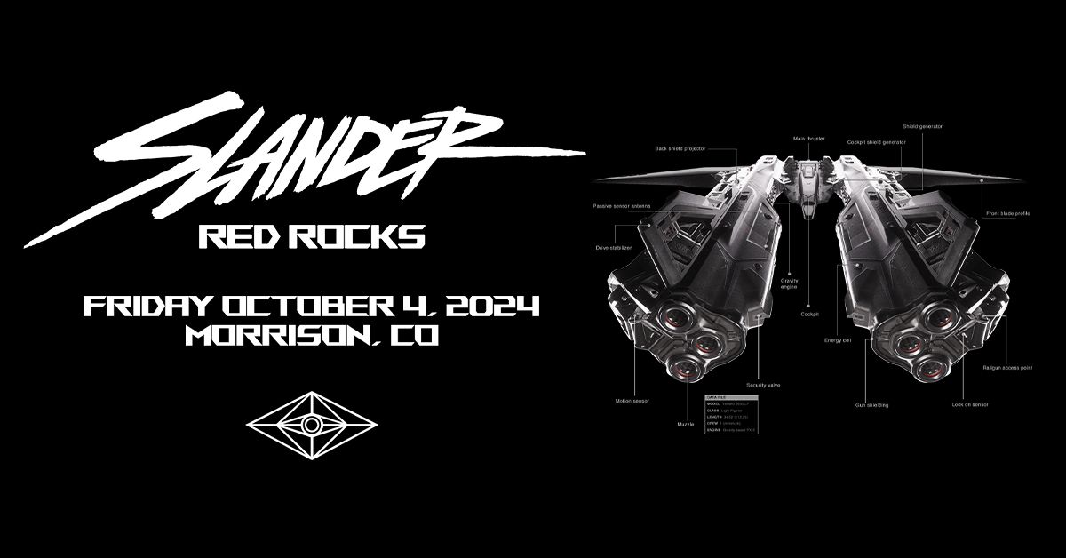 SLANDER Red Rocks Amphitheatre