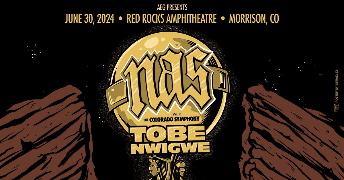 Nas with the Colorado Symphony Orchestra Red Rocks Amphitheatre