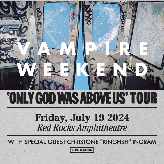 Vampire Weekend Red Rocks Amphitheatre