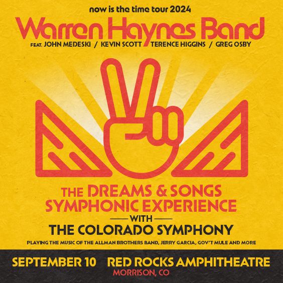 Warren Haynes Band with the Colorado Symphony Red Rocks Amphitheatre