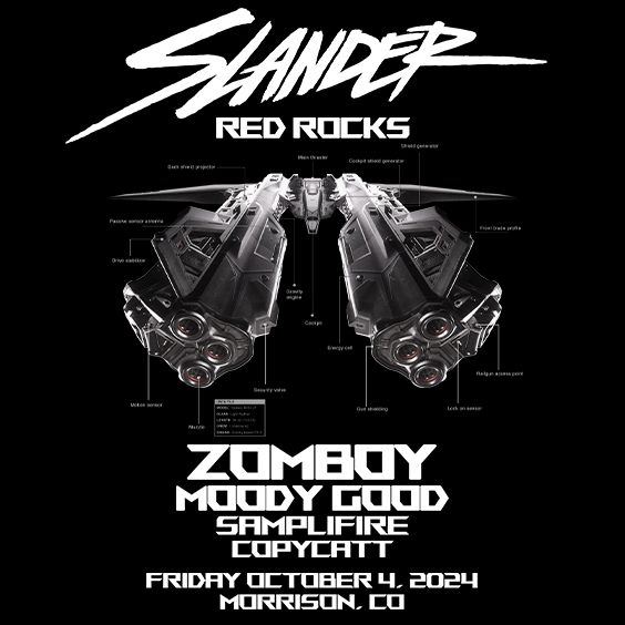 SLANDER Red Rocks Amphitheatre