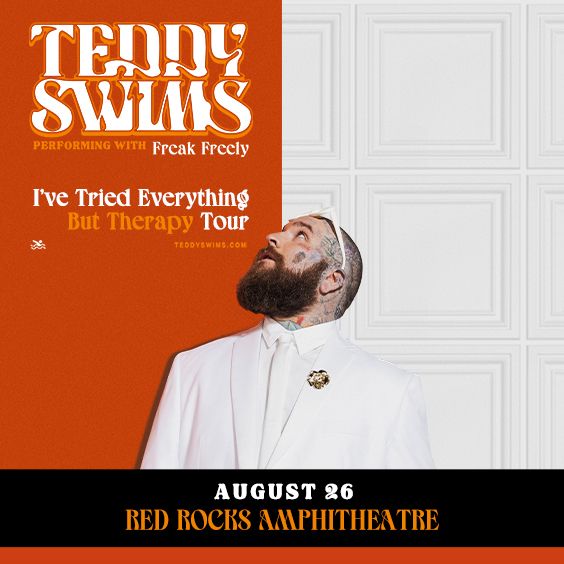 Teddy Swims Red Rocks Amphitheatre