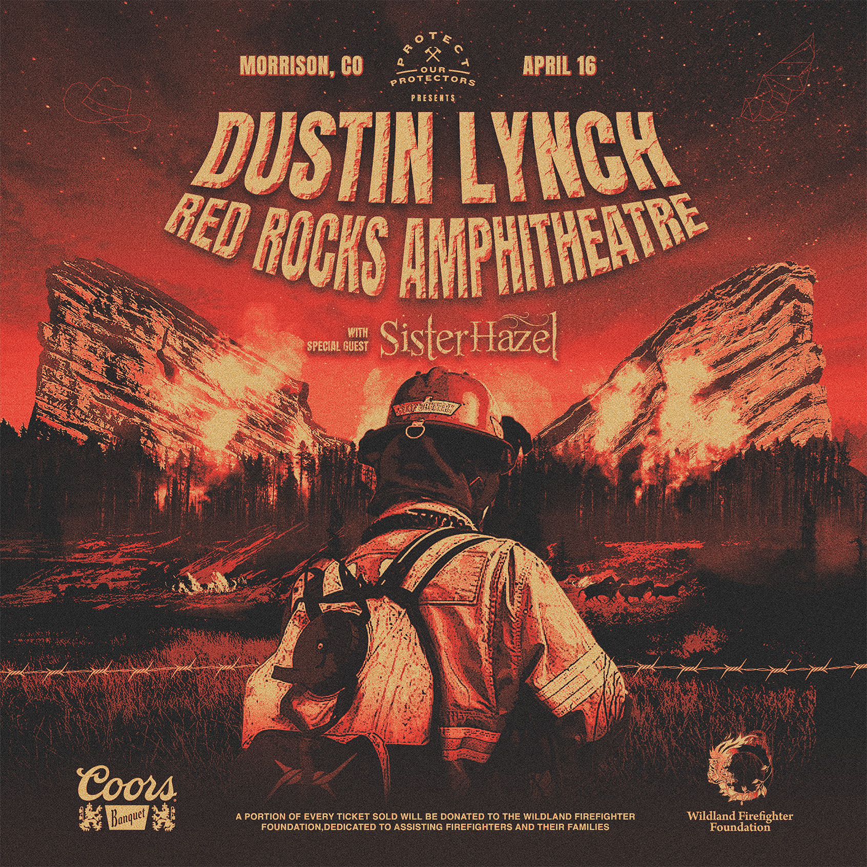 Dustin Lynch Red Rocks Amphitheatre