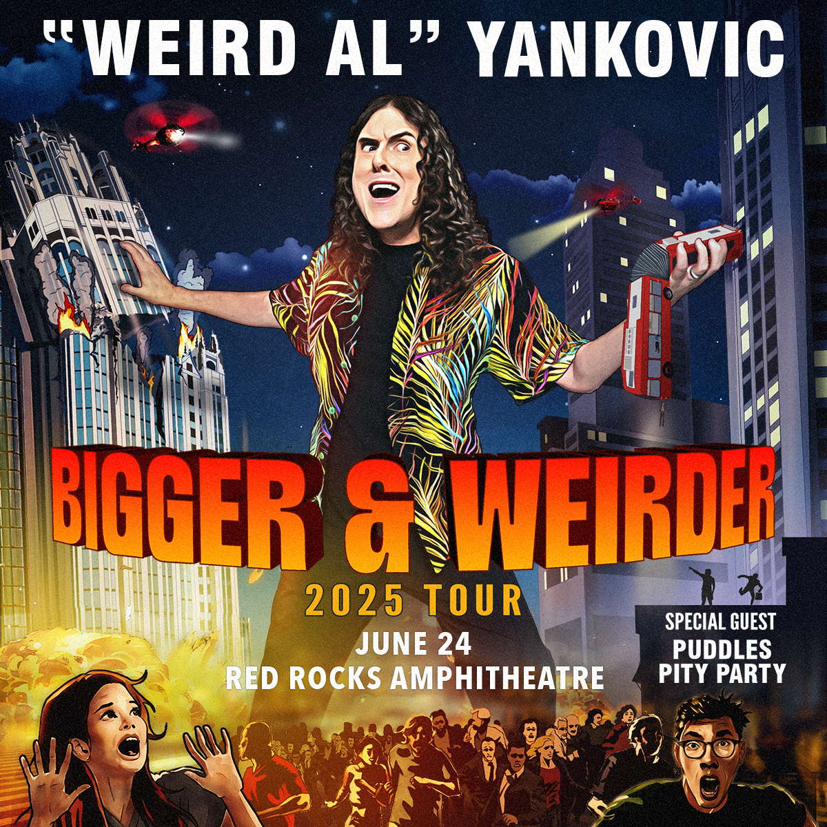 "Weird Al" Yankovic Red Rocks Amphitheatre