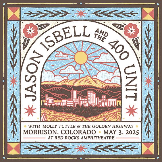 Jason Isbell and the 400 Unit Red Rocks Amphitheatre
