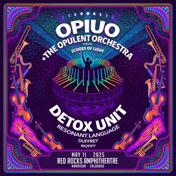 Opiuo + The Opulent Orchestra Red Rocks Amphitheatre