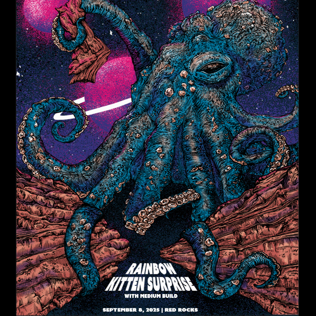 Rainbow Kitten Surprise Red Rocks Amphitheatre