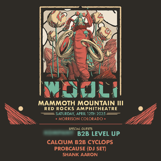 Wooli Red Rocks Amphitheatre