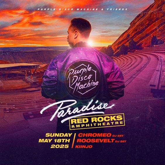 Purple Disco Machine Red Rocks Amphitheatre