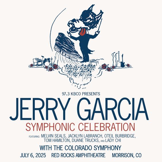 Jerry Garcia Symphonic Celebration Red Rocks Amphitheatre