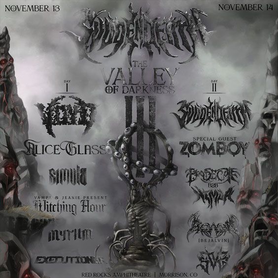 SVDDEN DEATH presents VOYD Red Rocks Amphitheatre