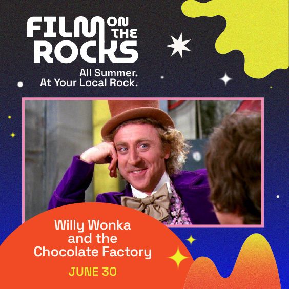 Film on The Rocks: Willy Wonka and the Chocolate Factory (1971) Red ...