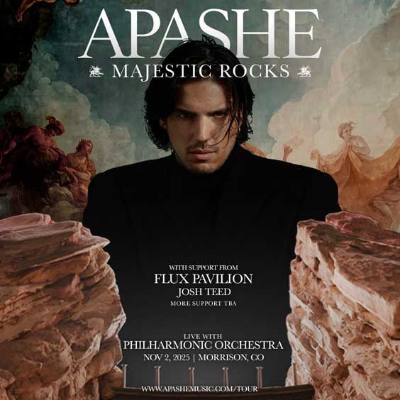 Apashe Red Rocks Amphitheatre