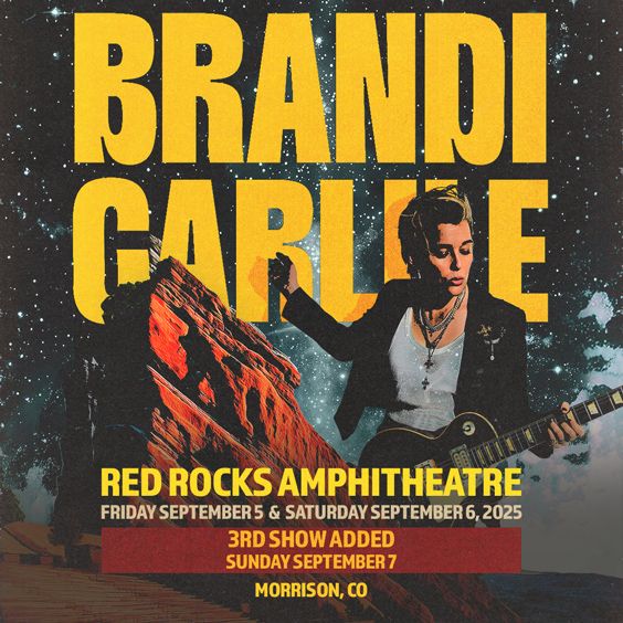 Brandi Carlile Red Rocks Amphitheatre