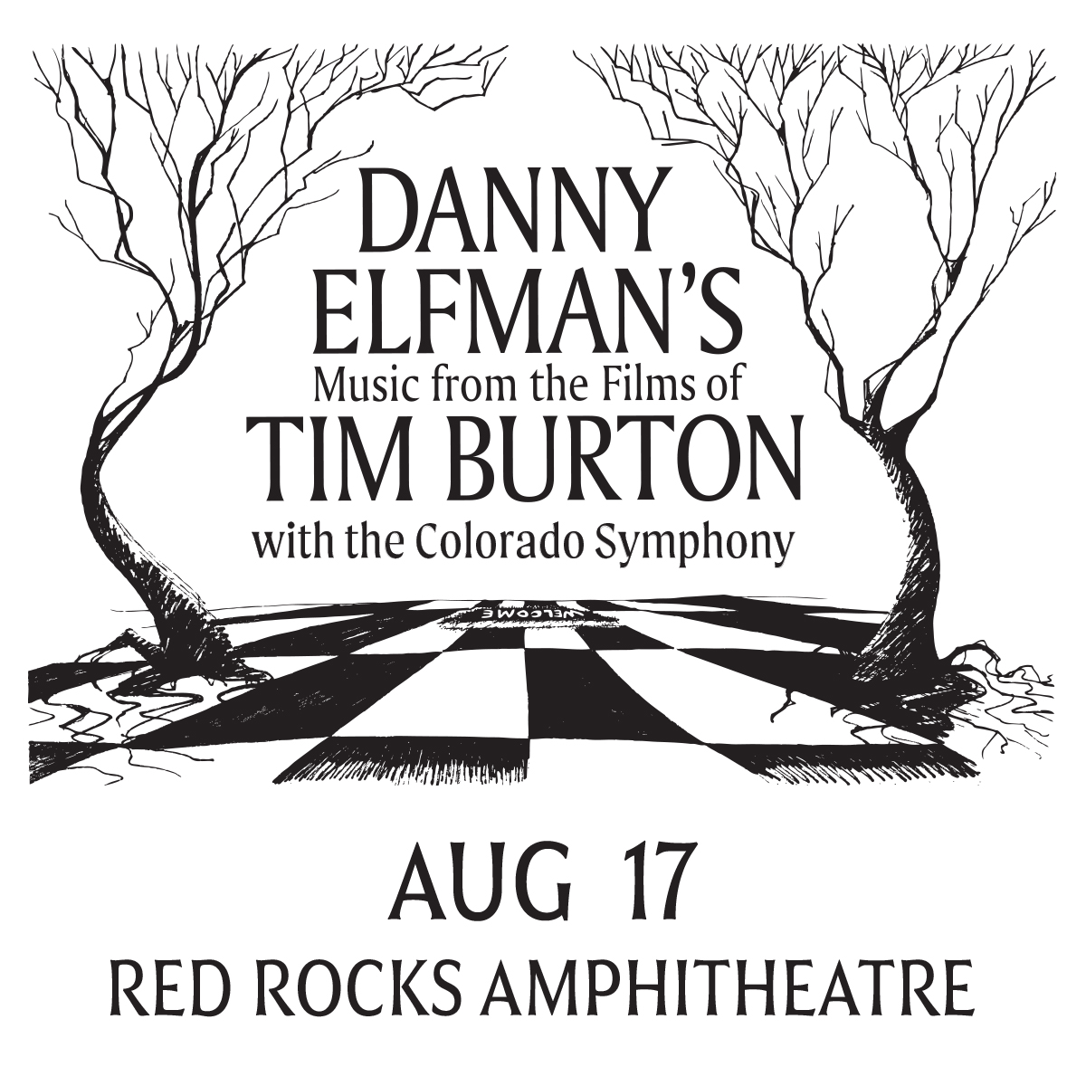 Danny Elfman with the Colorado Symphony Red Rocks Amphitheatre