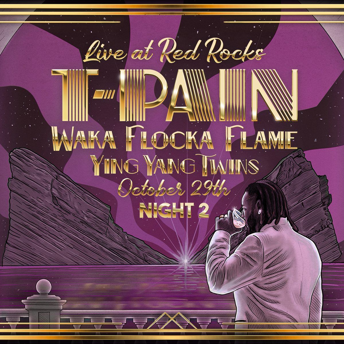T-Pain Red Rocks Amphitheatre