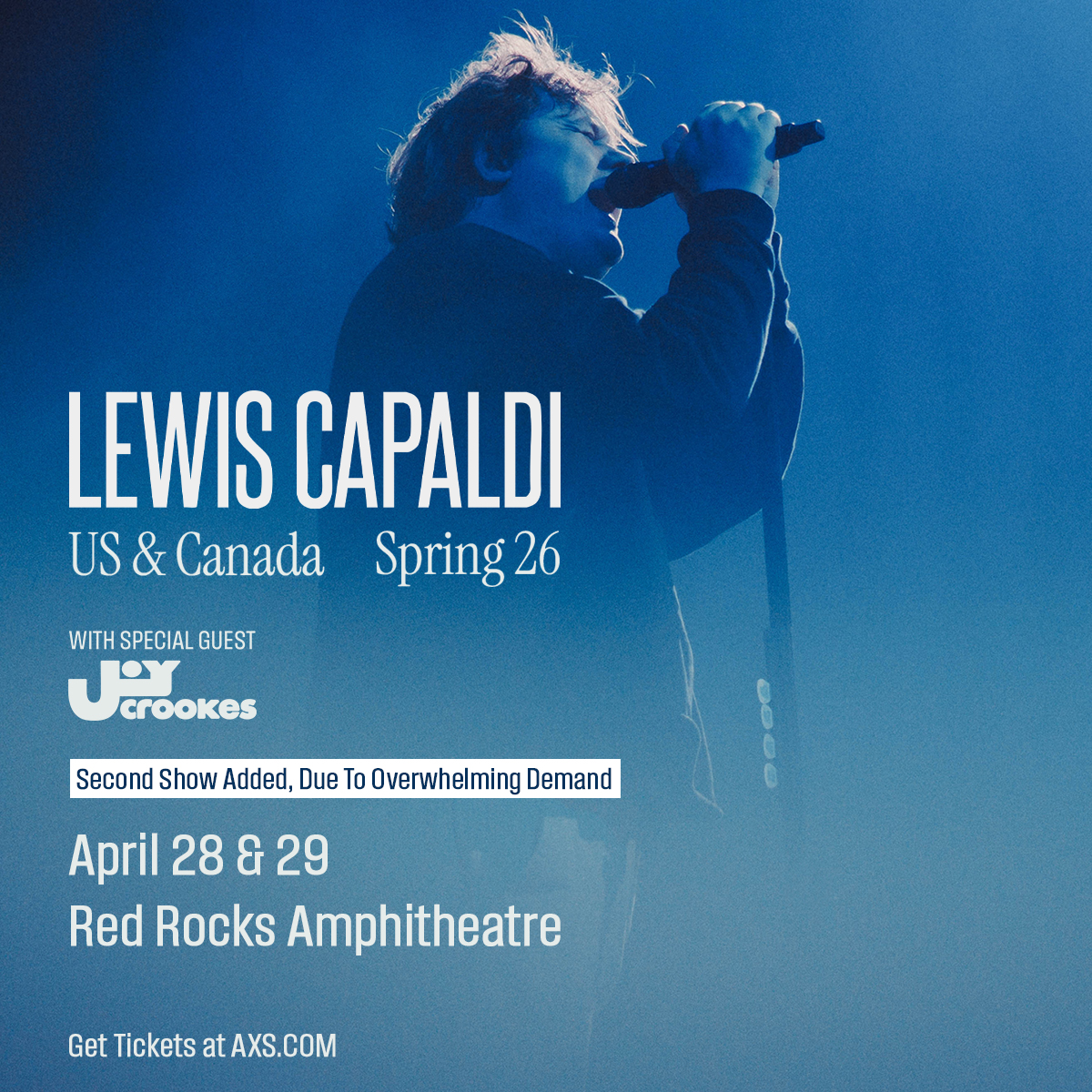 Lewis Capaldi Red Rocks Amphitheatre