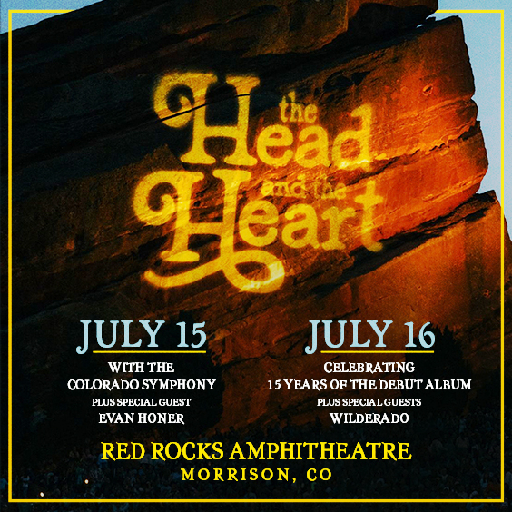 The Head And The Heart Red Rocks Amphitheatre