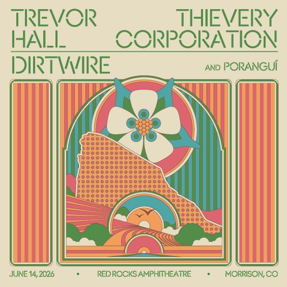 Trevor Hall, Thievery Corporation, & Dirtwire Red Rocks Amphitheatre