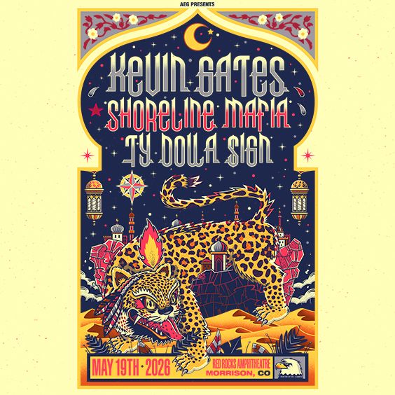 Kevin Gates Red Rocks Amphitheatre